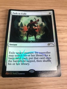 MTG Magic the Gathering Path to Exile x 1 NM FOIL PROMO FNM | eBay