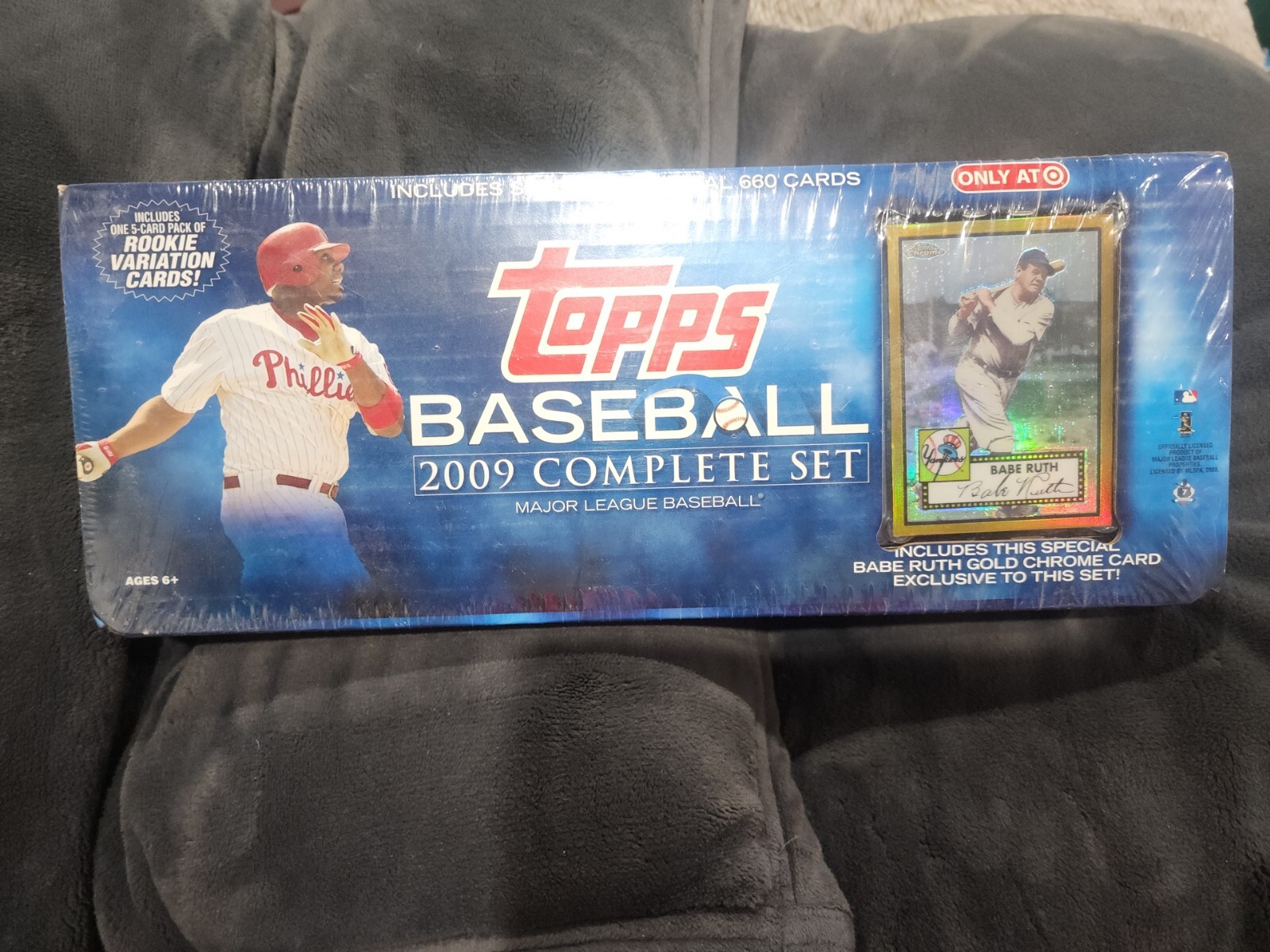 Topps Baseball 2009 Complete Factory Sealed Set Babe Ruth Gold Chrome ...