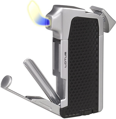 Lotus Condor Traditional Flame Pipe Lighter Tamper & Shovel - Black ...