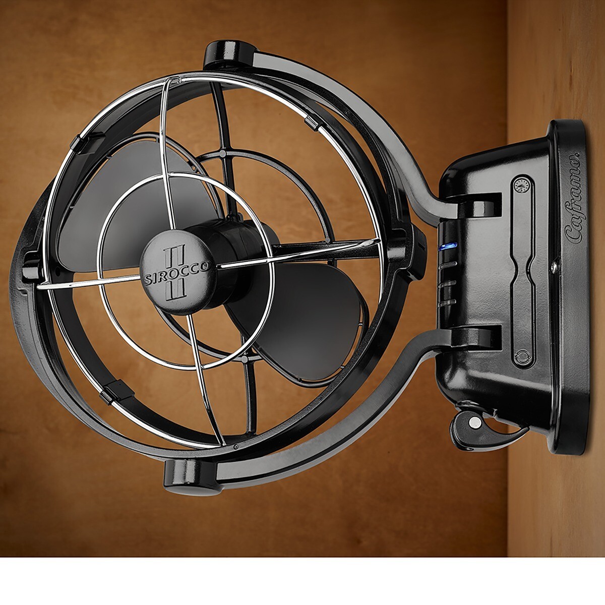 Caframo Sirocco II 12/24V Black 7" Gimbal Fan W/ 3 Speed | eBay Australia