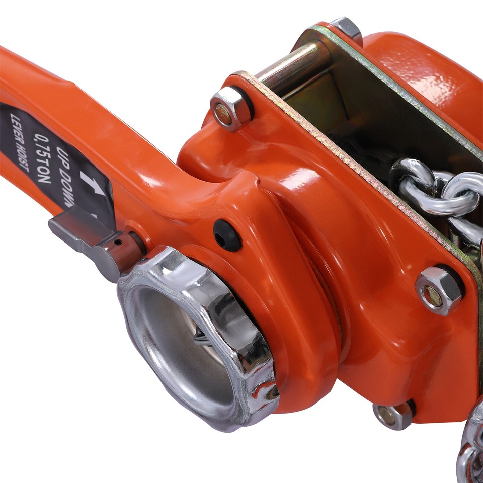3/4Ton Mini Lever Chain Hoist Ratchet Type Come Along Puller Highly ...
