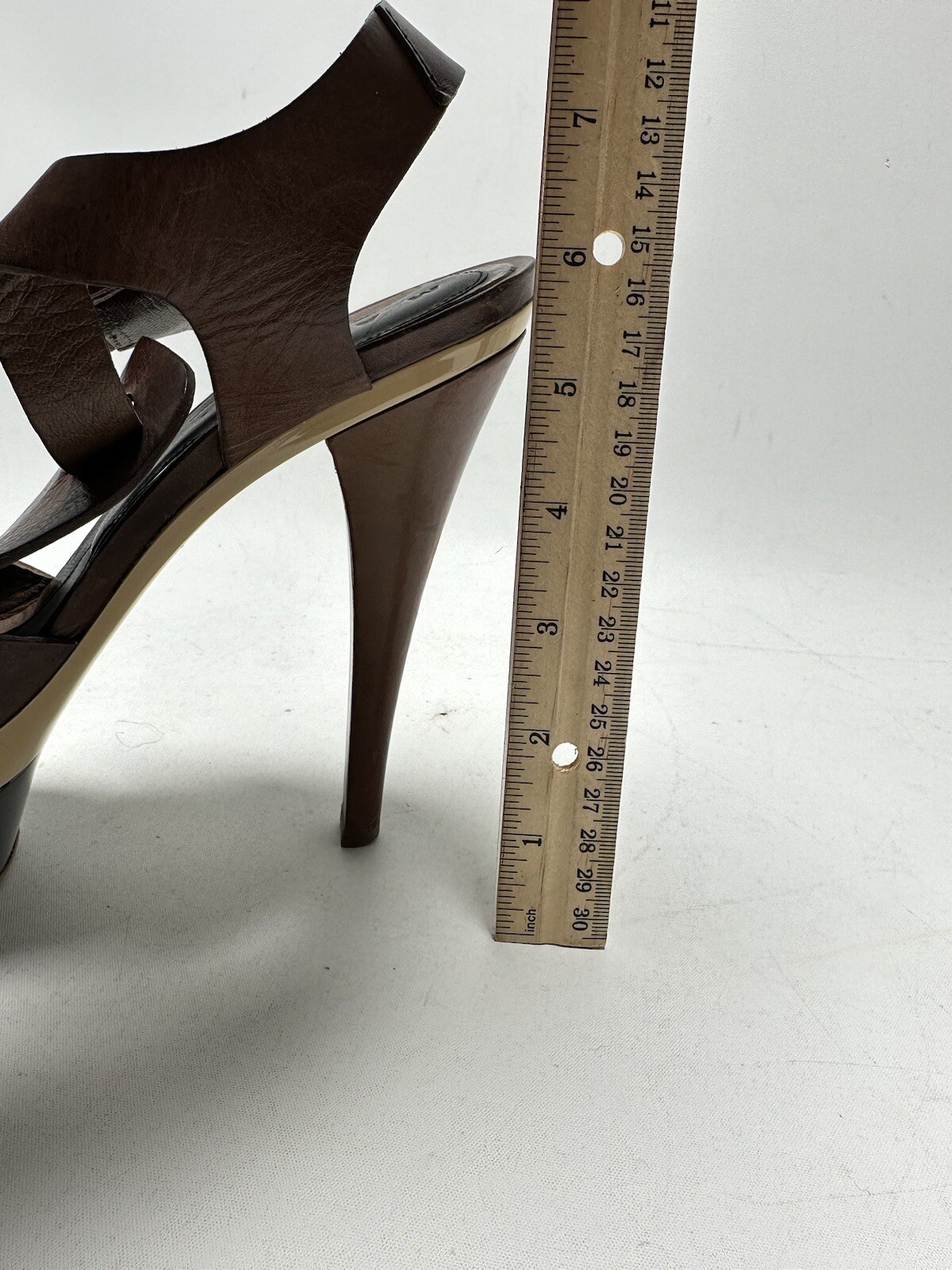 Marni Women's Platform Cut Out Antique Bronze Heels 41 US 10 | eBay