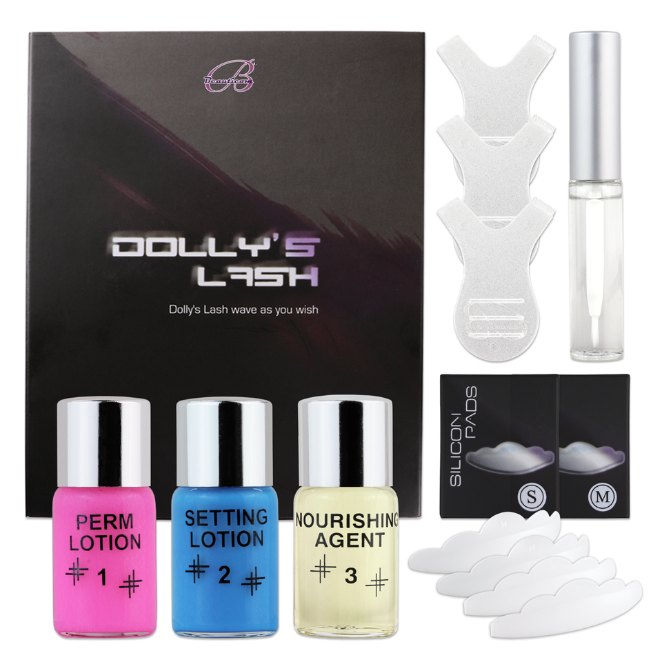 Dolly's Lash Beauticom Eyelash Lift and Perming Kits for Natural Lashes ...