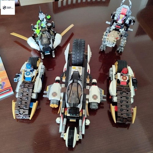 LEGO NINJAGO Day Of The Departed Ultra Stealth Raider 70595 Used W ...