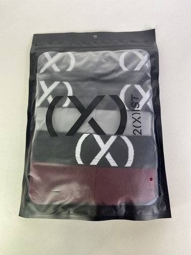 2XIST X Sport 3 Pack No Show Trunks Underwear Black Sharkskin Tawny ...