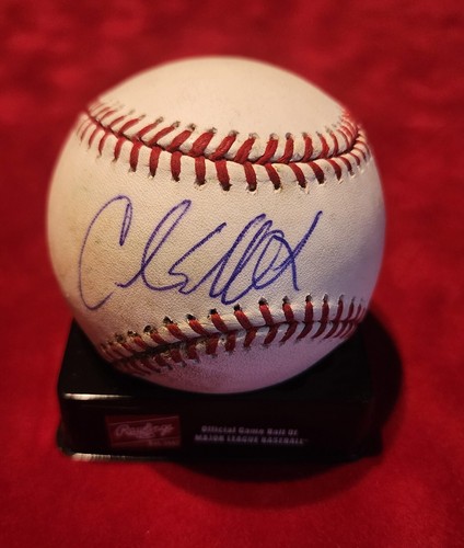 C.J. Edwards Jr. signed Game Used Baseball w/JSA COA | eBay