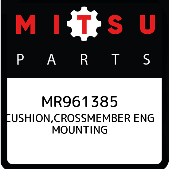 MR961385 Mitsubishi OEM Genuine Cushion C/mbr Eng Mounting for sale ...