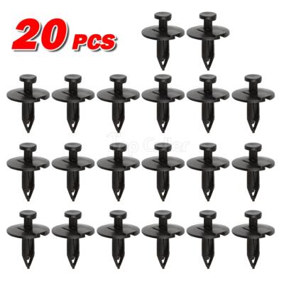 20x Panel Hood Silencer Fascia Retainer Rivet Clips for Jeep Wrangler ...