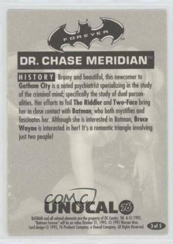 Nicole Kidman as Dr. Chase Meridian, 1995 Unocal 76 Batman Forever | eBay