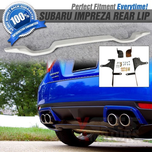 Fits 08-14 Subaru Impreza WRX STI Wagon JDM Rear Bumper Diffuser ...