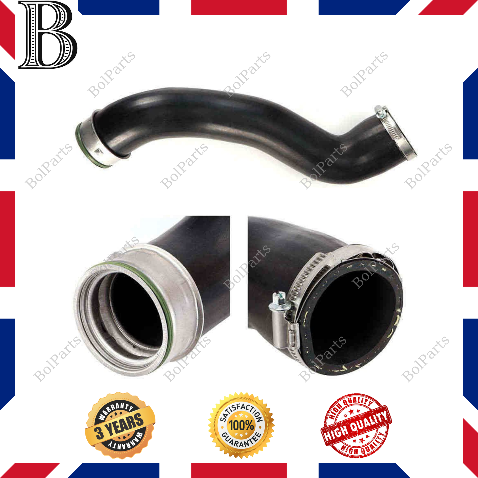 Turbo Intercooler Hose Pipe fits Mercedes Benz C Class C200 C220 CDI ...