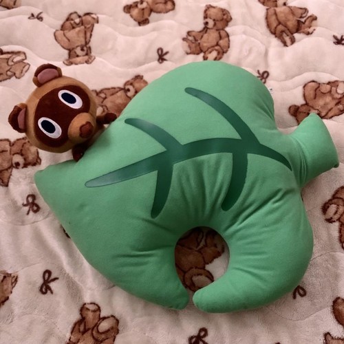 Animal Crossing Lottery Leaf Cushion | eBay