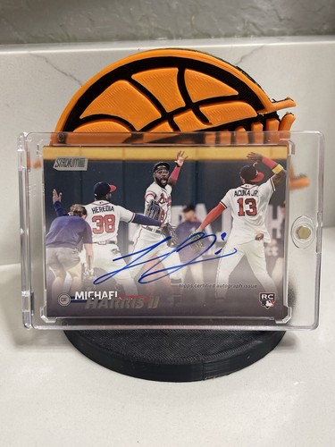 2023 Topps Stadium Club #113 Michael Harris II - ROOKIE RC AUTO ...