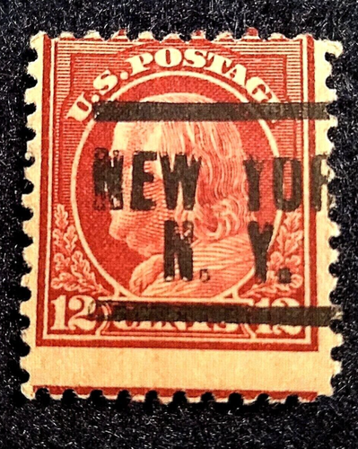 SCOTT # 512 - One 12 CENT PRECANCELED NEW YORK , N Y STAMP - IN F/VF ...