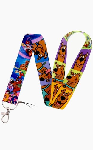 SCOOBY-DOO LANYARD/KEYS/ID/BADGE HOLDER CARTOON SHAGGY WILMA FRED ...