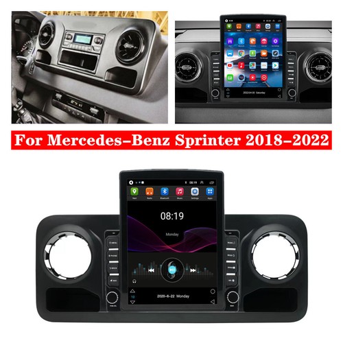 For 2018-2022 Mercedes Sprinter 9.7" Vertical Stereo Radio Nav Head ...