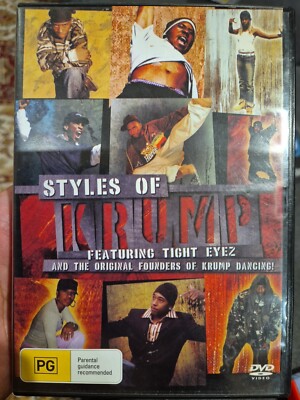 STYLES OF KRUMP DVD TIGHT EYEZ BREAKDANCE DANCE BREAKDANCING INTRODUCTION FILM | eBay Australia