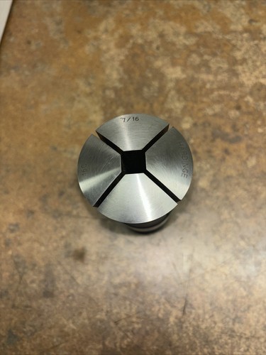 HARDINGE 7/16" 16C SQUARE COLLET w/ INTERNAL THREADS, Nice | eBay