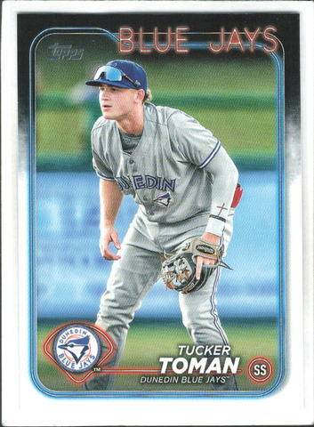 2024 Topps Pro Debut Tucker Toman #PD-35 Dunedin Blue Jays | eBay