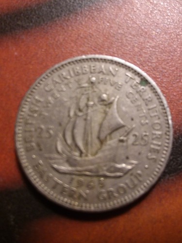 1965 Queen Elizabeth the Second 25 Cent Coin | eBay