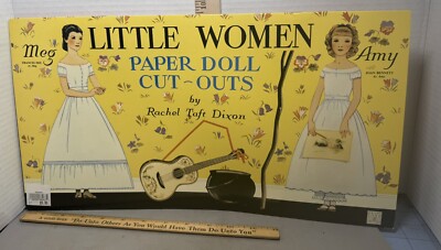 Vintage LITTLE WOMEN PAPER DOLL CUT OUTS BOOK UNUSED Uncut 1991 | eBay
