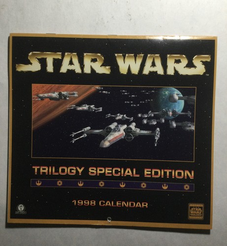 Star Wars Trilogy Special Edition 1998 Calander Bay Street | eBay