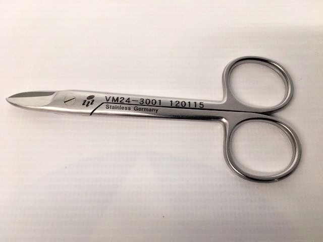 V.Mueller Wire Cutting Scissor 4" (Crown & Coller) Straight Smooth VM24 ...