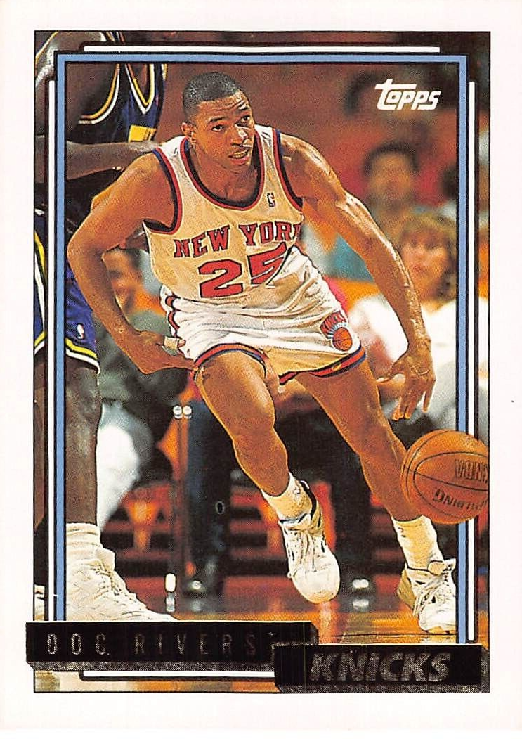 1992-93 Topps Basketball Doc Rivers Gold #290 NM/MT NEW YORK KNICKS | eBay