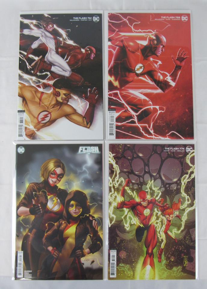 The Flash DC Comics All Variant Lot (13 Diff) Mostly Cardstock NM LA887 | eBay