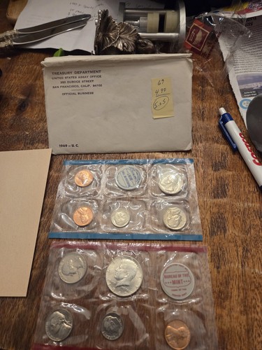 1969 special mint set. Uncirculated for 1969. Original from us mint. | eBay