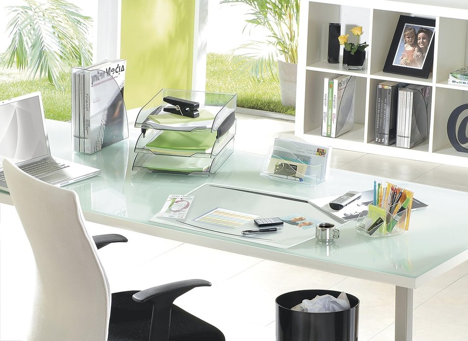 CEP Premier Letter Tray Foolscap W270xD370xH61mm Black Ice Ref 913535 ...