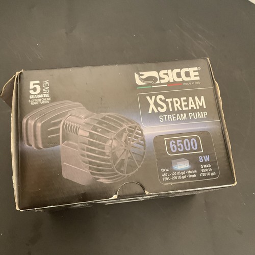 New Sicce XStream 6500 Stream Pump 1720 GPH 8W | eBay