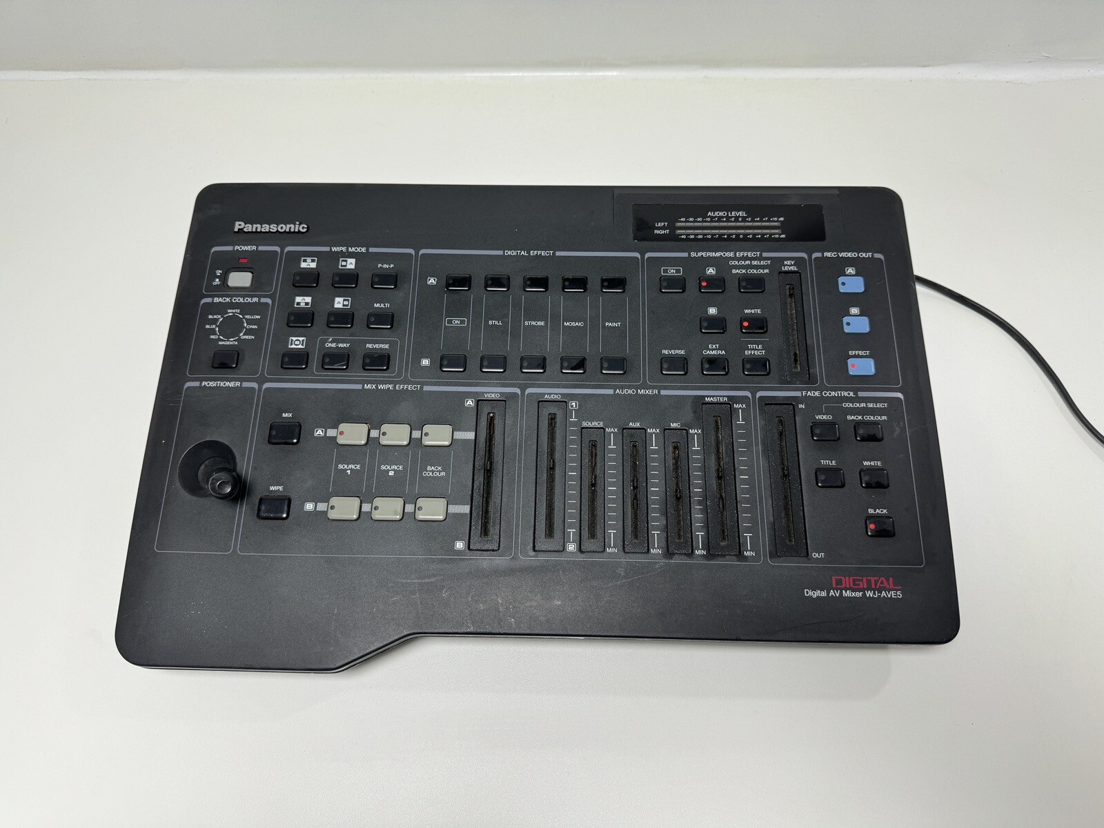 Panasonic WJ-AVE5 Audio Visual Mixer for Analog Video Glitch ArtCircuit ...