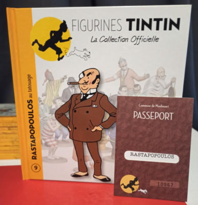 tintin rastapopoulos au tatouage moulinsart livre fascicule plus ...