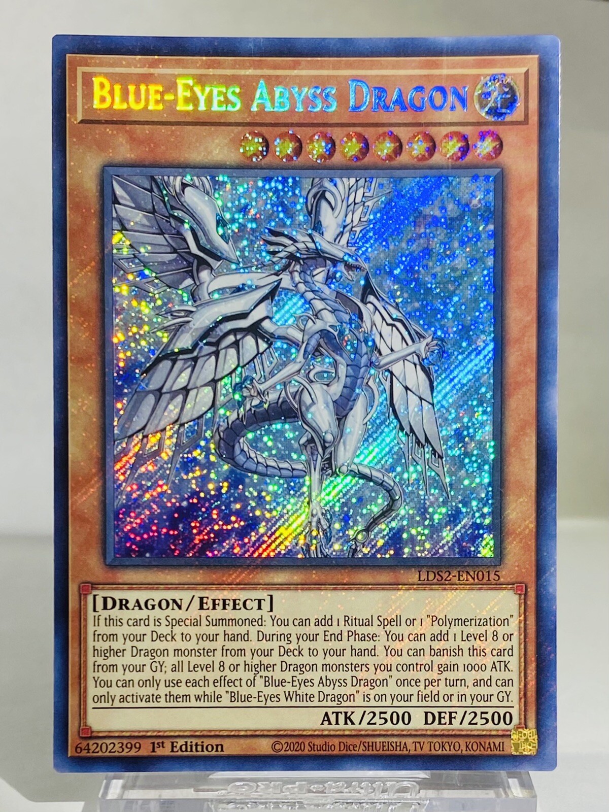 Yu-Gi-Oh! TCG Blue-Eyes Abyss Dragon Legendary Duelists: Season 2 LDS2 ...