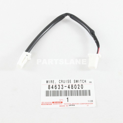 8463348020 Genuine Toyota Wire Cruise Control Switch 84633-48020 for ...