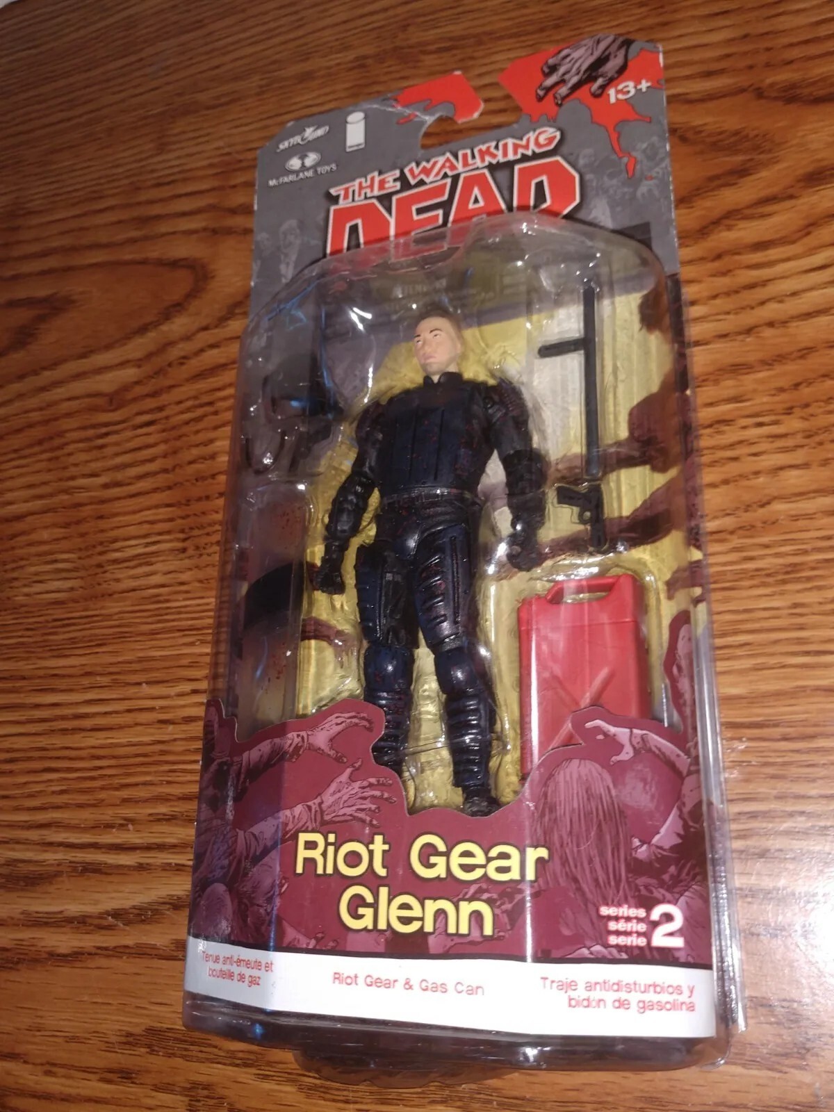McFarlane Toys The Walking Dead Series 2 Riot Gear Glenn Sealed Package ...