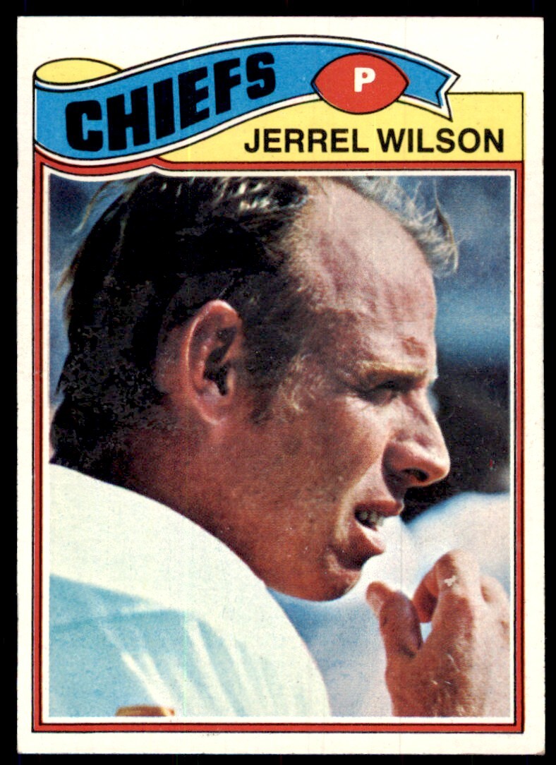 1977 Topps Jerrel Wilson Football Card Kansas City Chiefs #362 | eBay