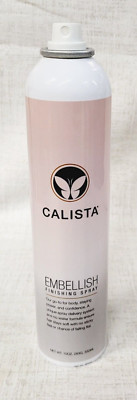 CALISTA TOOLS EMBELLISH Finishing Spray Styling 10 oz NEW - NO CAP ...
