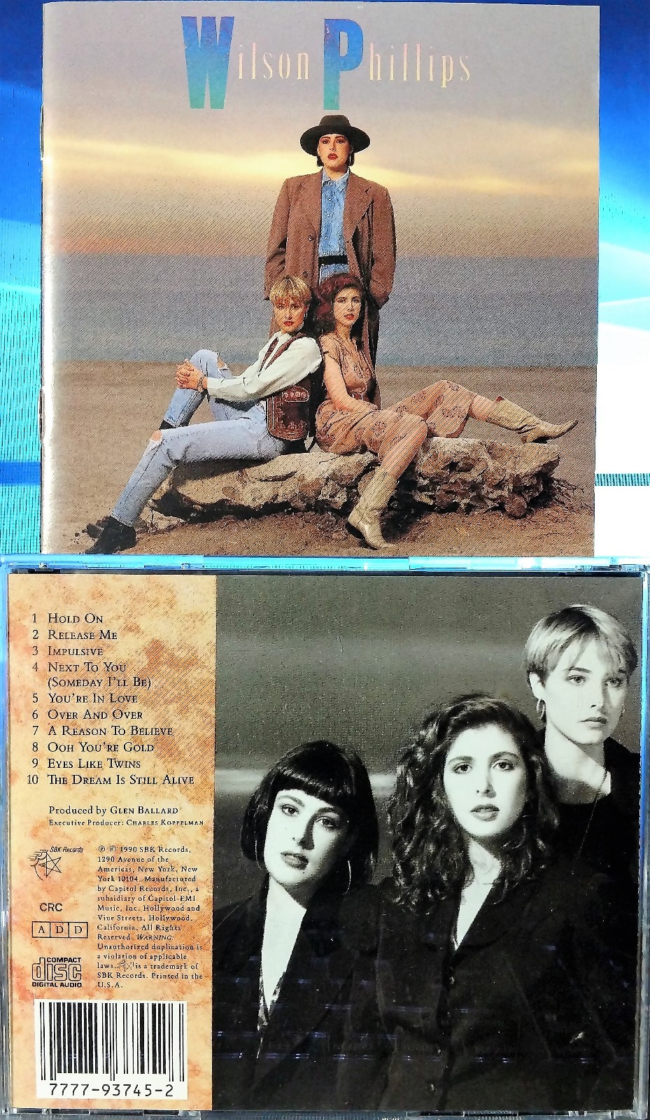 Wilson Phillips - Wilson Phillips (CD, 1990, SBK Records, USA) | eBay