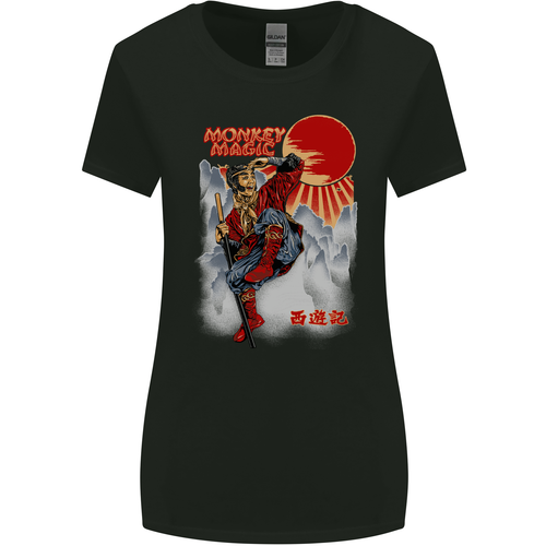 Monkey Magic Retro 70s Martial Arts TV Womens Wider Cut T-Shirt | eBay
