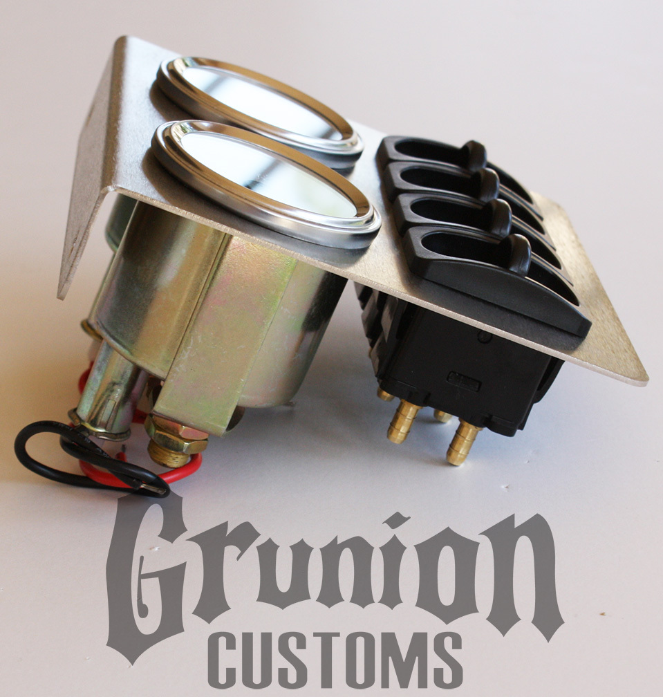 Gauge Panel Air Bag Suspension Manual Paddle Valve Switch Viair ...