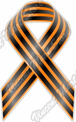 Ribbon Of Saint George Георгиевская лента Russia Car Bumper Vinyl ...
