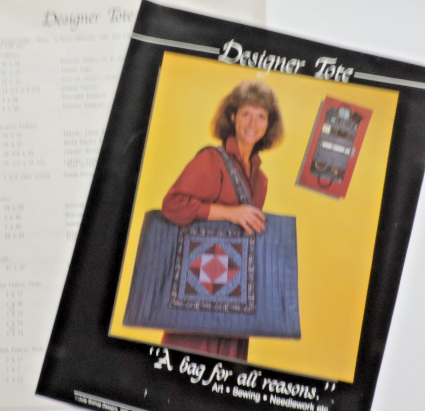 Judy Bishop Designs Designer Quilt Tote/Organizer/Sewing Cricut Craft Uncut | eBay