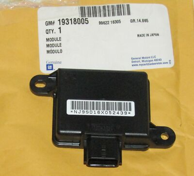 NEW GENUINE GM GENERAL MOTORS OCCUPANT MODULE OEM PART NO. 19318005 | eBay