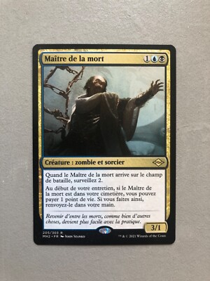 Mtg MH2 Modern Horizons 2 Master of Death French NM | eBay