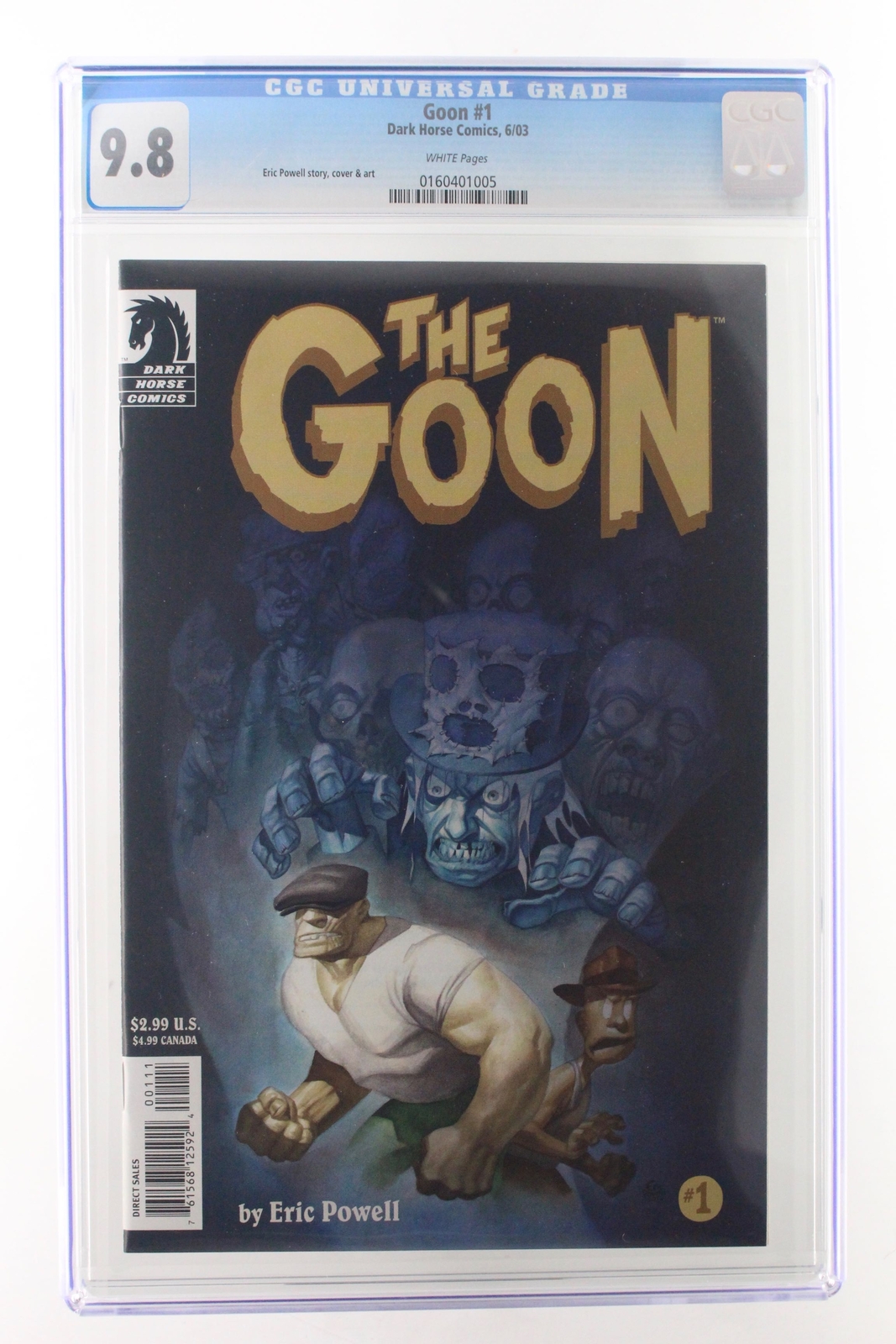Goon #1 - Dark Horse Comics 2003 CGC 9.8 Zombie Priest + Buzzard ...