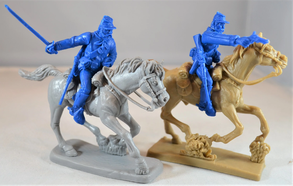 TSSD US Cavalry with Horses Set #10 Medium Blue | eBay