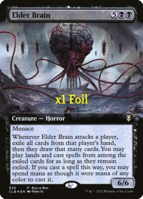 MTG Foil Borderless Buy-A-Box CMR: Battle for Baldur's Gate CLB Elder ...