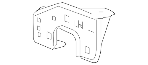 Genuine GM Front Passenger Side Bumper Impact Bar Bracket 23388669 | eBay